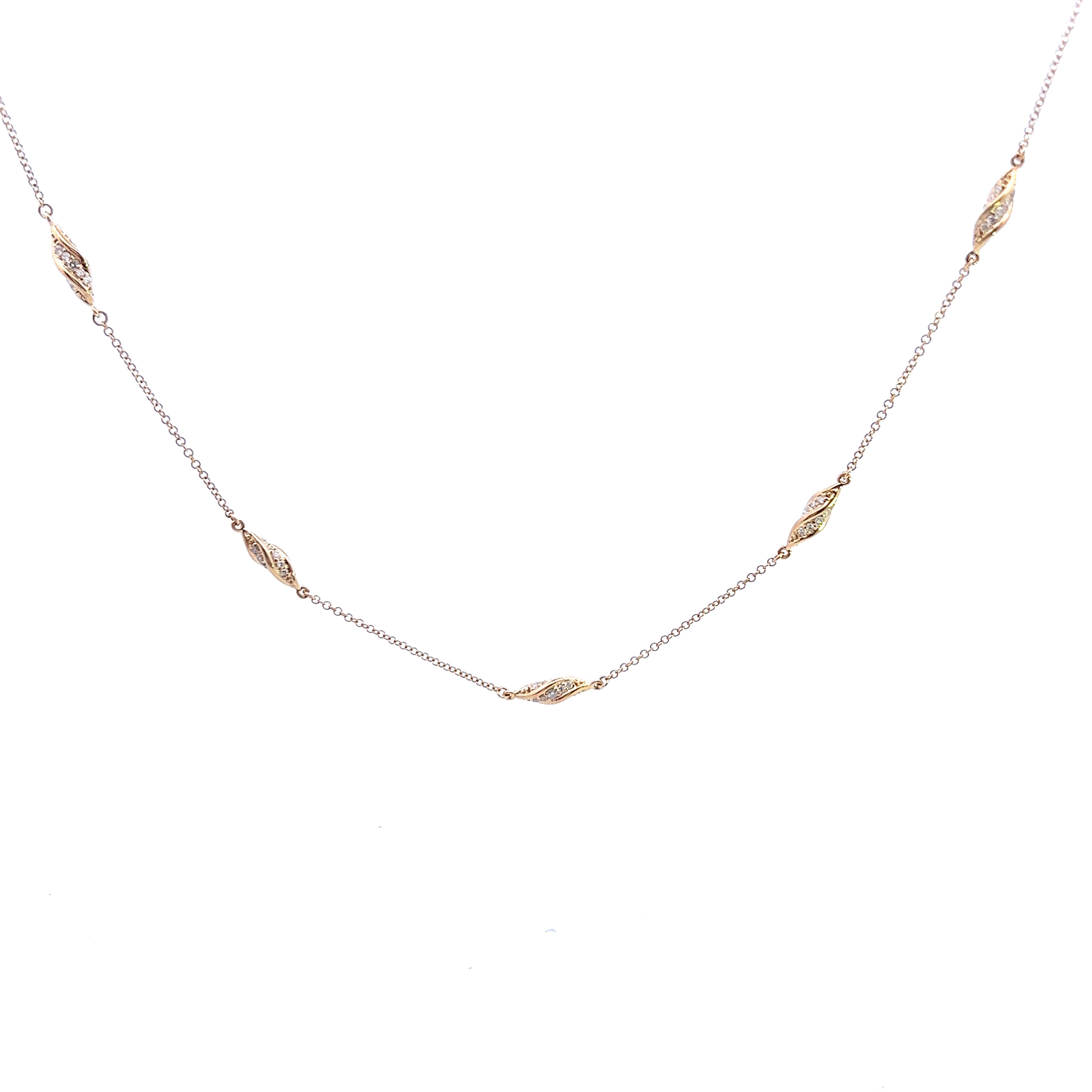 9ct Yellow Gold Trace Chain with Diamond Twists – Judith Hart Jewellers