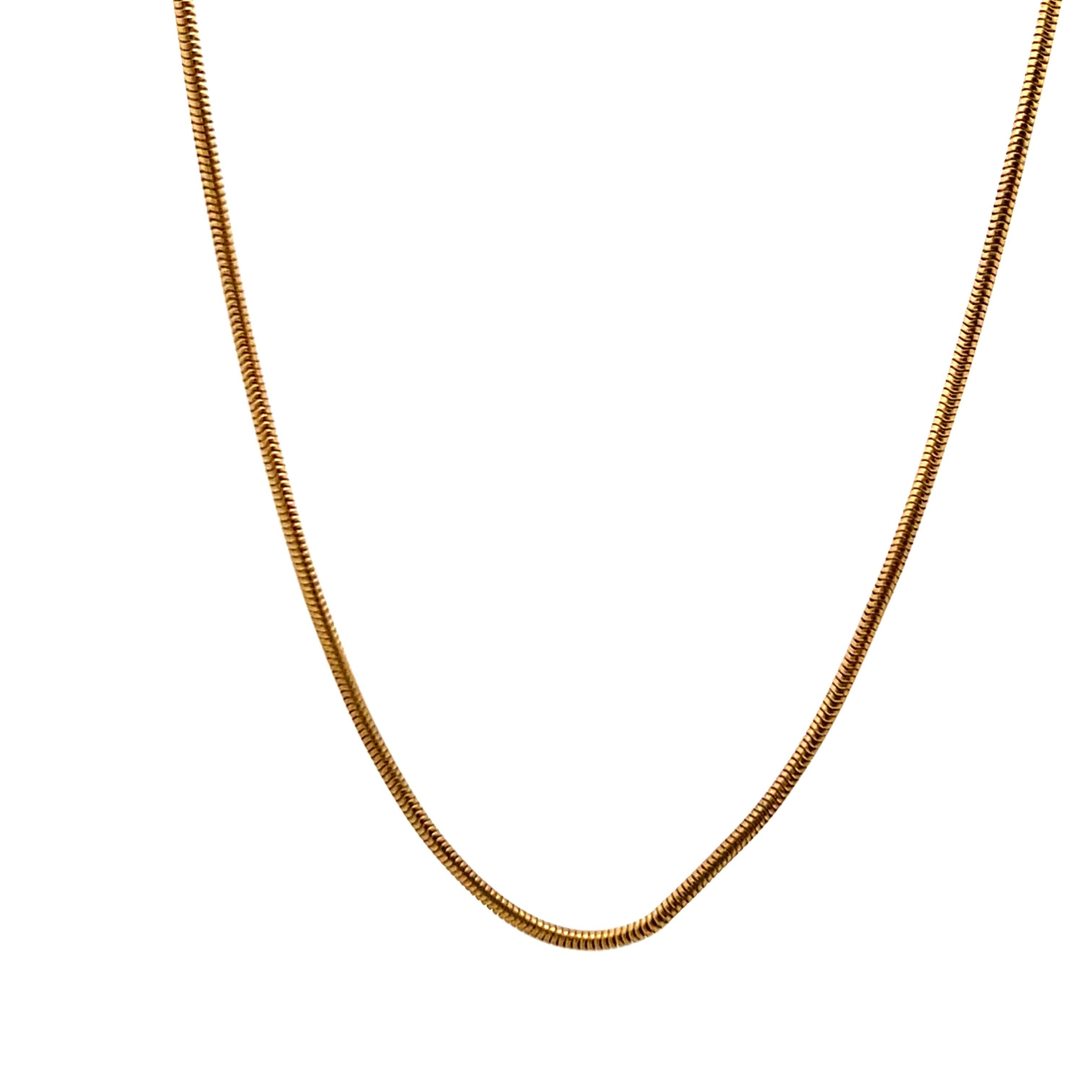 Pre-Owned 9ct Gold 18" Snake Chain – Judith Hart Jewellers