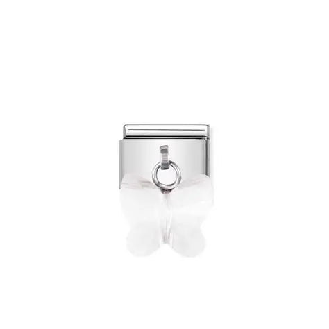Nomination Classic Composable Clear Drop Butterfly Charm 030604/10 ...